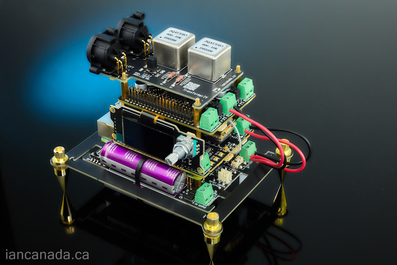 Flagship compact size FIFO Re-clocked SYNC mode DAC KITs with Ultracap ...