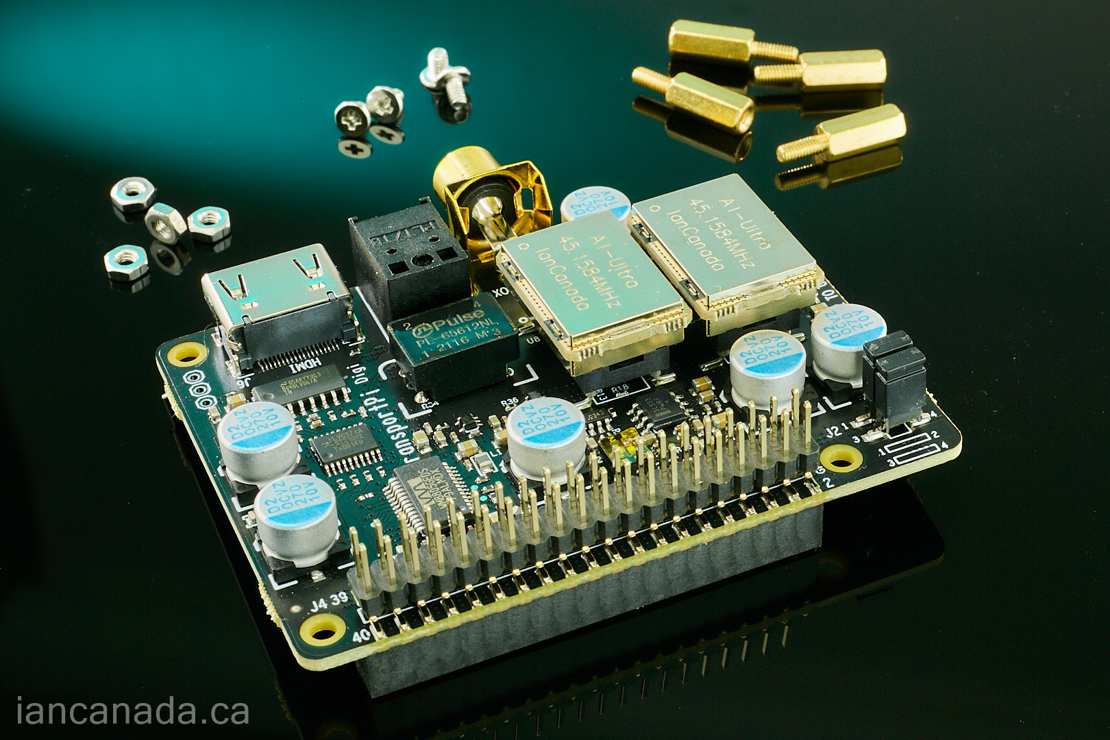 TransportPi Digi/II, Audiophile master mode digi re-clock streamer ...